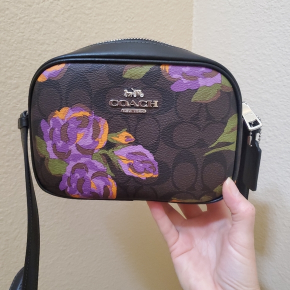 Coach | Bags | Coach Mini Jamie Camera Crossbody In Signature Canvas ...